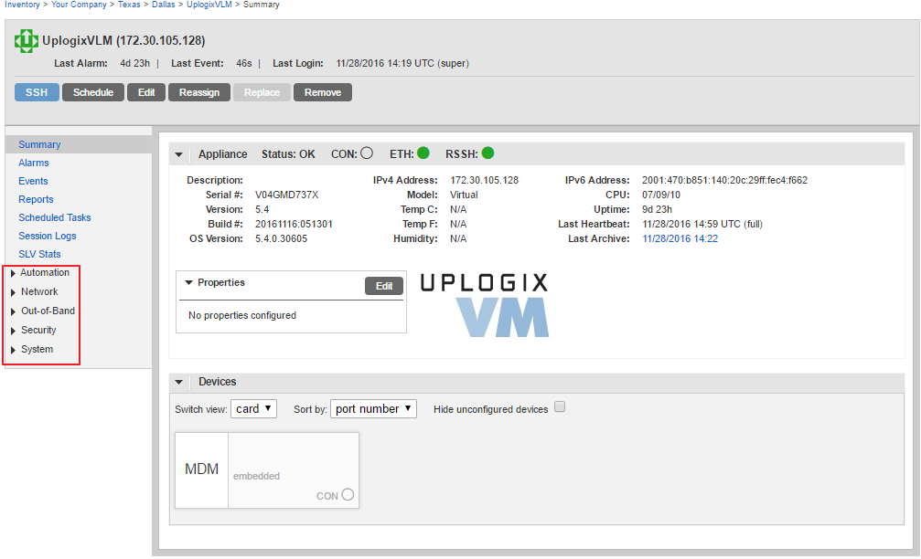 Configuring a Local Manager - Control Center User Guide